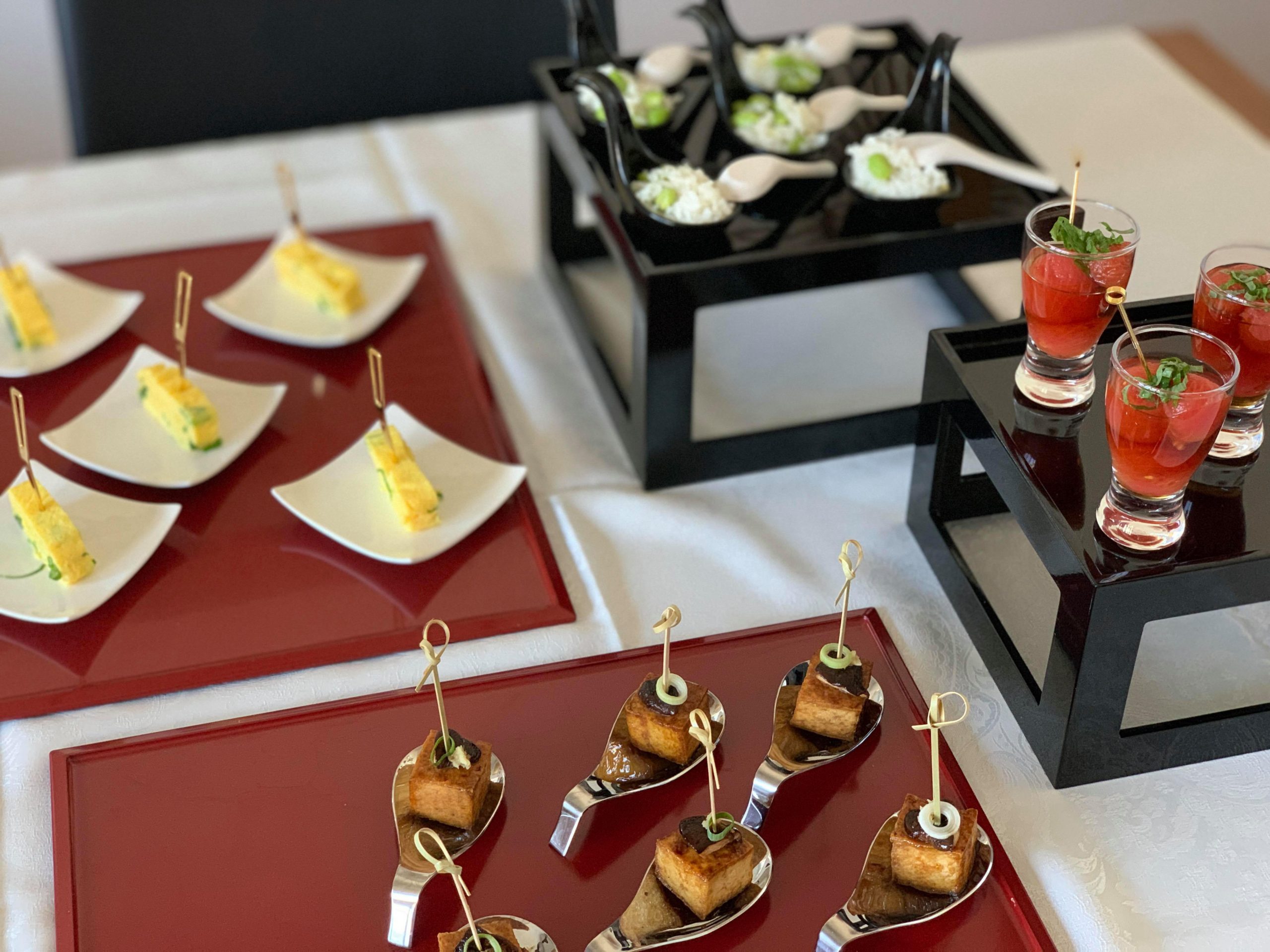 Japanese vegetarian finger food course (new!) – Sushi Yoko