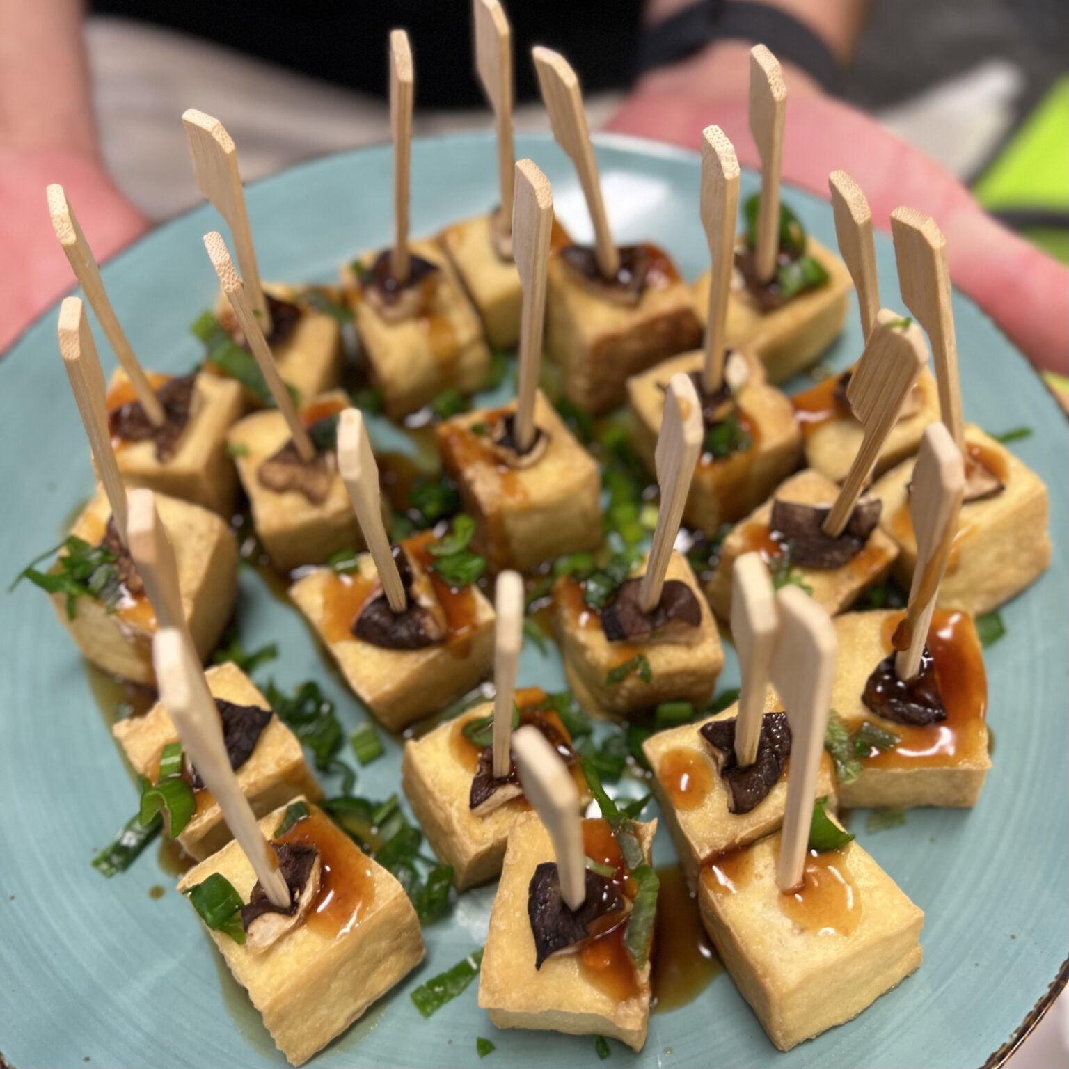 Japanese finger food class for Vegetarian at a Community Center – Sushi ...